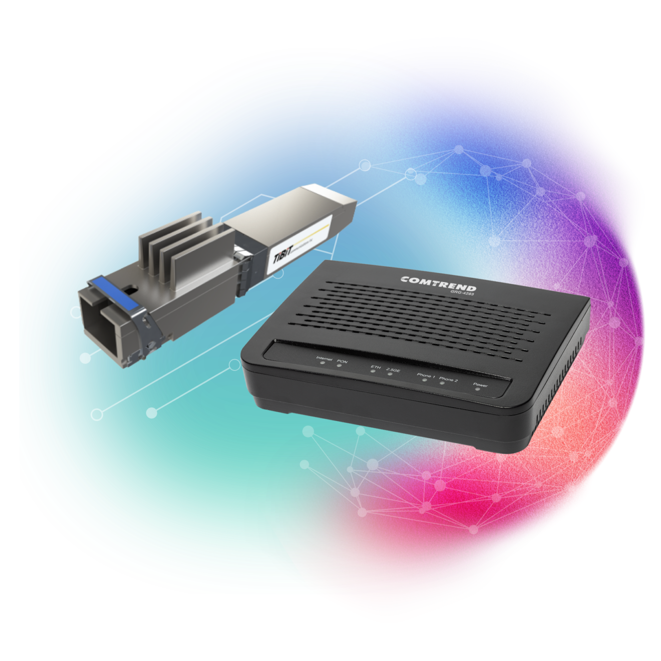 TiBit OpenPON Microplug Solution - Comtrend